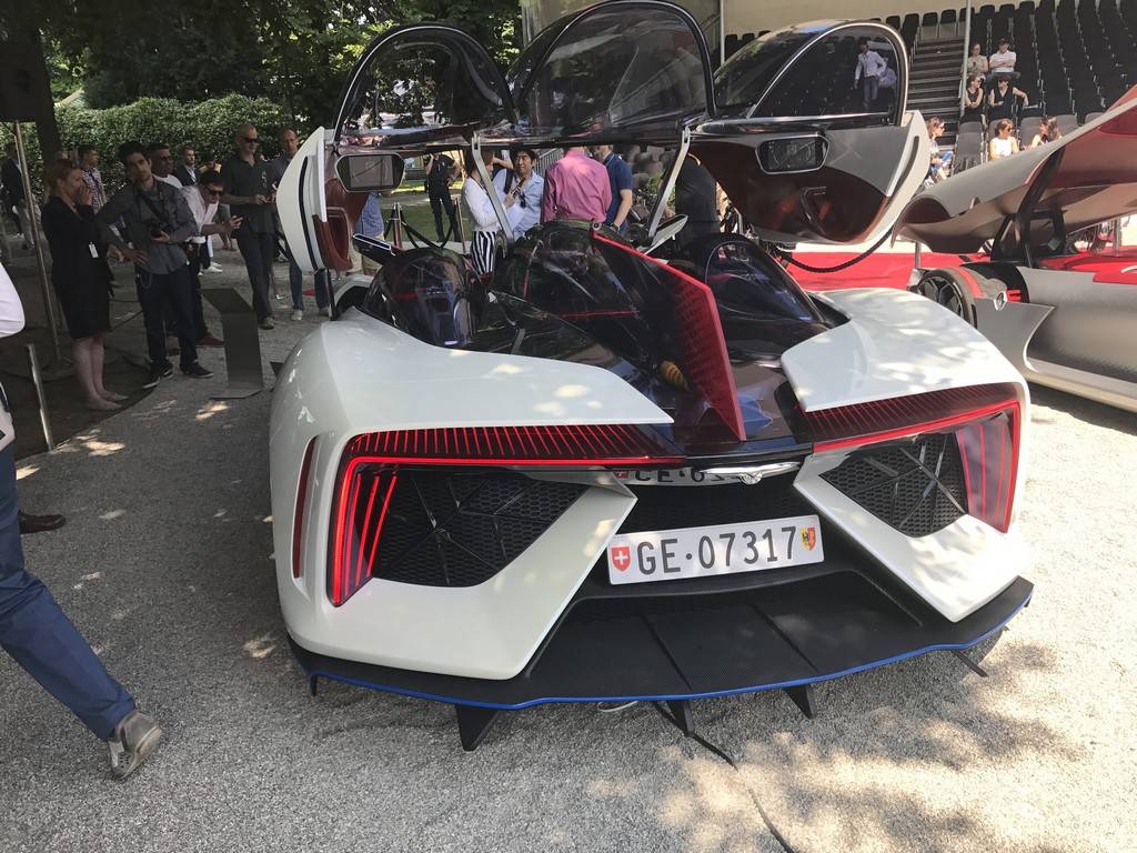 Techrules Ren: l'auto elettrica a turbina incanta il Salone d'Eleganza ...